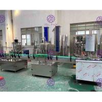 China 2000BPH PET Bottle Soft Drink Processing Line with 1000L/H Capacity and SUS304 Construction for sale