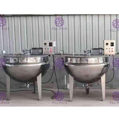 China 2000LPH Three layers Beverage Processing Equipment With Agitator for sale