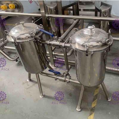 China Stainless steel 304 material Juice Processing Equipment double filter for juice processing for sale
