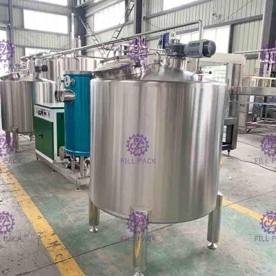 China Automatic mixing Juice Processing Equipment with single layer for sale