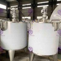 China 200L Double Layer Sugar Melting Pot with 18kW Heating and 0.55kW Mixing Motor for Fruit Juice Processing for sale
