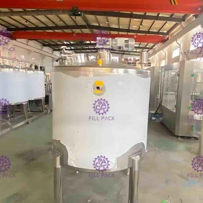 China Auto Fruit Juice Processing Equipment 200L Solid Sugar Melting Pot Double Layer for sale
