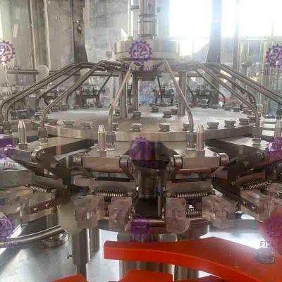 China 3 In 1 Glass Bottle / Bottled Hot Drink Beverage Tea Juice Bottling Machine / Equipment / Plant / Unit / System / Line for sale