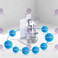China 10KG Composite Film Liquid Sachet Packaging Machine PLC Programmable 720B1 for sale