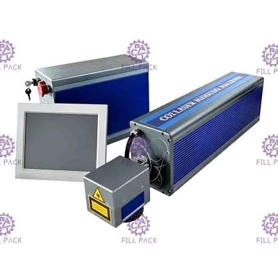 China 30m/Min Co2 Laser Code Printer Modular Design High Flexibility for sale