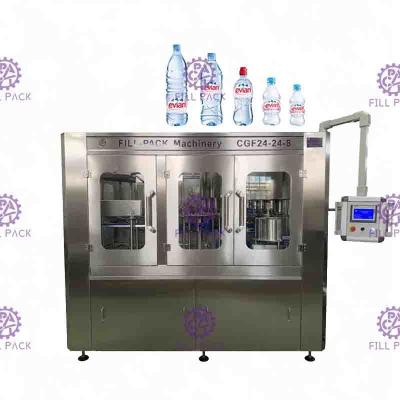 China Automatic drinking water bottling machine , High Speed filling machine for sale