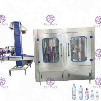 China Small Bottle Automatic Water Filling Machine Monoblock 3000-4000 BPH PET Bottle for sale