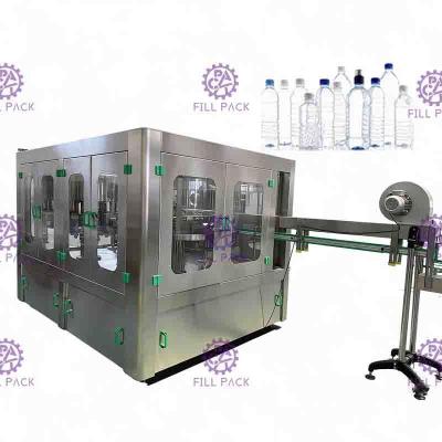 China PLC Control 3 In 1 Water Filling Machine SUS304 With Screw Cap for sale