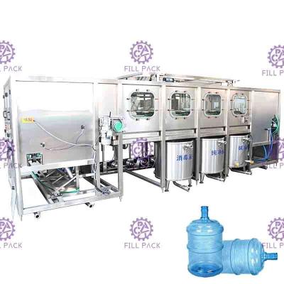 China 3 / 5 Gallon / 20L Bottle Water Washer Filler Capper Equipment / Plant / Machine / System / Line for sale
