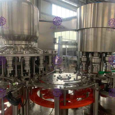 China Monoblock 3 in 1 10000BPH Pet Bottle Tea Hot Filling Machine for sale