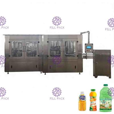 China Aseptic Bottled Hot Filling Machine Stainless Steel Rotary Filling Machine for sale
