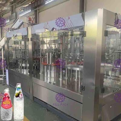 China 18 Head Automatic Juice Filling Machine Customized For Glass Bottles for sale