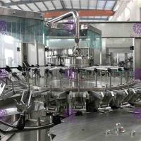 China 6000BPH Juice Filling Machine with PLC Control - 3-in-1 Monoblock for PET Bottles 0.3-2L for sale