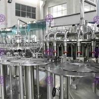 China 6000BPH Juice Filling Machine with PLC Control - 3-in-1 Monoblock for PET Bottles 0.3-2L for sale