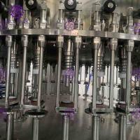 China 0.3L High Viscosity Juice Filling Machine with Automatic Capping - 6000-8000 BPH Capacity, PLC Control System for sale