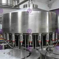 China PLC Auto Control Juice Filling Machine 6000BPH Capacity with 95°C Hot Filling for PET Bottles for sale