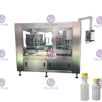 China 38mm Bottle Neck 12 Head Juice Filling Machine With Temperature Control for sale