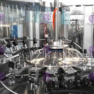 China Tea Drink Juice Filling Machine Industrial Soft Drink Bottling Equipment With SGS for sale