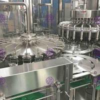 China Automatic 4 in 1 Fruit Juice Filling Machine for PET Bottles 6000-8000 BPH PLC Control for sale