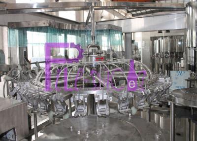 China Bedeckte Hygeian-HAUSTIER Flaschen-Wasser-Spitzenfüllmaschine 15000BPH 32 geht PLC-Operation voran zu verkaufen