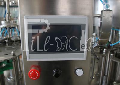 China ANIMAL DE ESTIMAÇÃO do controle do PLC que enxágua a máquina tampando de enchimento com tela táctil à venda