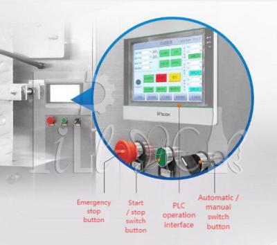 Cina SpA liquido dell'impacchettatrice della bustina del film composito 10KG programmabile in vendita