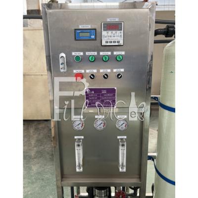 China Trinkwasser 500LPH RO-Wasserbehandlungs-Maschine/System mit Membran 4040 zu verkaufen