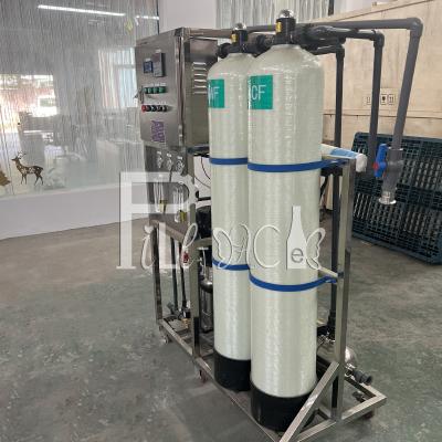 China Trinkwasser 500LPH RO-Wasserbehandlungs-Maschine/System mit Membran 4040 zu verkaufen
