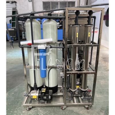 China Trinkwasser 500LPH RO-Wasserbehandlungs-Maschine/System mit Membran 4040 zu verkaufen