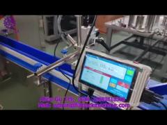 自動 75 m/分の速度 日付コード/ロゴ用の高解像度インクジェット印刷コーディング機