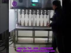 1970 J103 Semi-automatic linear 8-head glass bottle equal pressure filling machine
