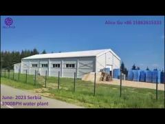 2032 J2 2023 Serbia 3000BPH water plant