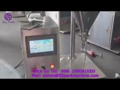 2041 J109 Semi-Automatic Bench-Top Plastic Dropper Bottle Powder Filling Machine