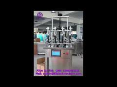 2068 M10 Semi-Automatic Supported 4-Station Perfume Filling Machine