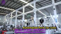 2247 O13 Automatic Weighing, Filling, and Sealing Production Line for Shredded Pork in Glass Jars