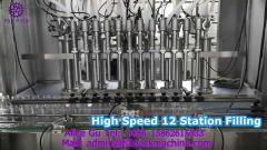 2270 J66 Linear, Non-Tracking, 12-Station Piston Filling Machine