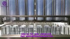 2227 J119 In-Line 8-Station Cup Washing, Filling, and Roll Film Sealing Machine
