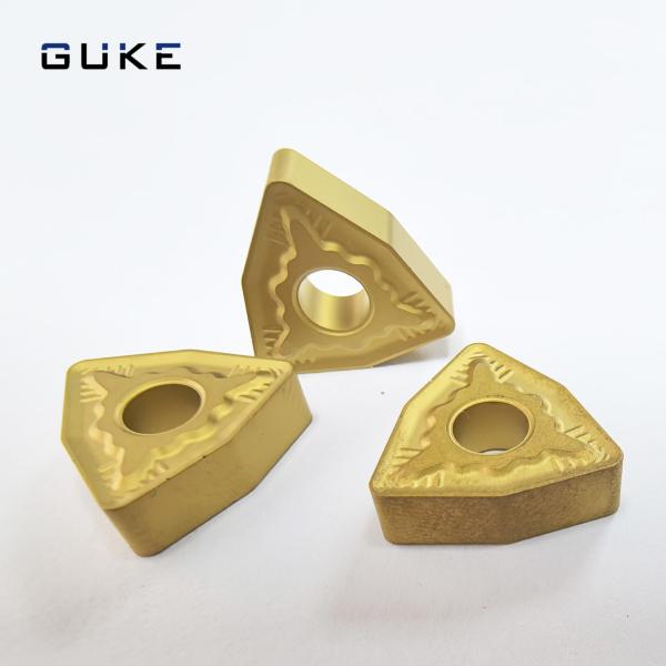 WNMG080412-QM Indexable Inserts For Turning Trigon Type Negative Inserts