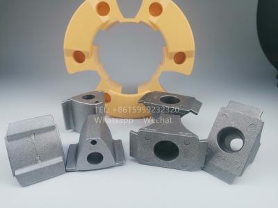 China Excavator Flexible Coupling Insert 25H Coupling Aluminium Iron for sale