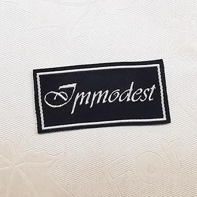 China Fashion Customized sewing labels Shirt Bags garment label tag Woven Labels for clothes,Garment Cloth Label, Shirt Woven for sale