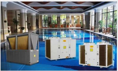 China 52.8KW piscina pompa di calore a fonte d'aria 250kg per piscina temperatura costante for sale