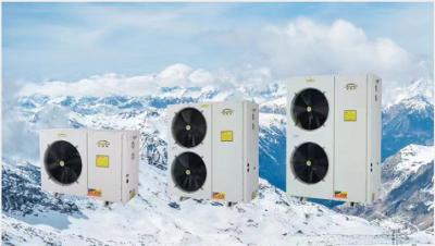 China 22 kW 220 V 50 Hz Wechselrichter Niedrigtemperatur Wärmepumpe Heizung und Kühlung for sale