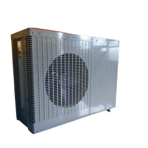 Quality 8kw Low Temperature EVI Domestic Air Source Heat Pump Grey Color Galvanized Shell for sale
