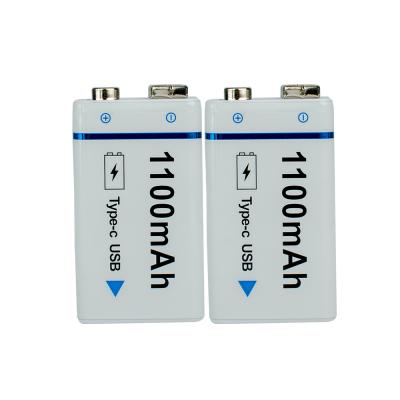 China 9V Batteries, 10-Year Shelf Life, 9v Battery for Smoke Detector, 9 Volt Power Supply for Guitar Pedals, Square Batteries 9V Lithium-ion battery for Smoke/CO Detector, Electronics & Audio for sale