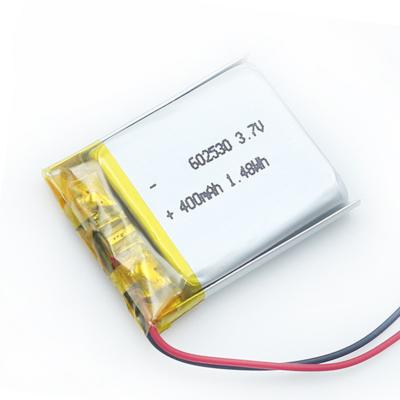 Cina Batteria ricaricabile del polimero del litio di Lipo 3.7v 450mah dello Smart Watch 602530 in vendita