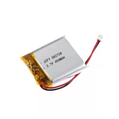 Κίνα 582728 400mah Lipo πολυμερής μπαταρία λίθιου μπαταριών εύκαμπτη κυρτή για τον κηφήνα προς πώληση