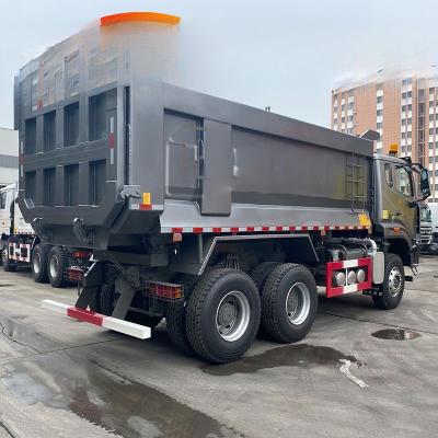 Cina 35 tonnellate 6X4 371 HP sospensione aerea Sinotruk Hohan Dump Truck Manuale per l'estrazione mineraria in vendita
