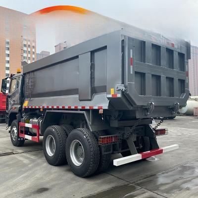 Cina 35 tonnellate 6X4 371 HP sospensione aerea Sinotruk Hohan Dump Truck Manuale per l'estrazione mineraria in vendita