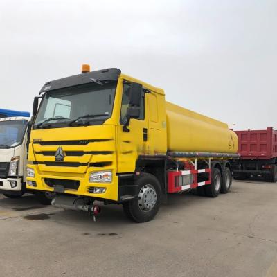 China LHD RHD Driving Type Sinotruk Tipper Truck 20000 Liters 6000 Gallon Howo 6x4 380hp for sale