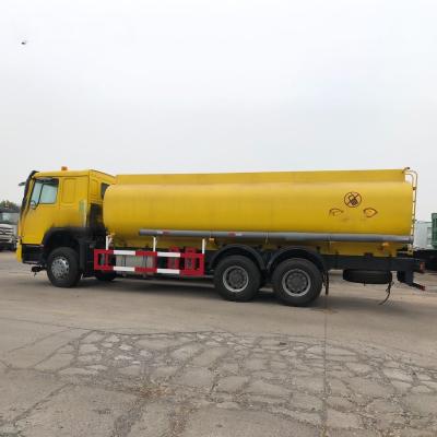 China LHD RHD Driving Type Sinotruk Tipper Truck 20000 Liters 6000 Gallon Howo 6x4 380hp for sale